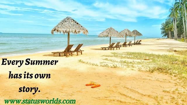 233+ Summer Status, Caption & Quotes For A Summer Lover